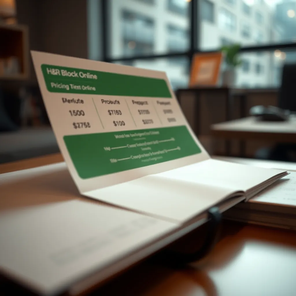 Analyzing H&R Block Online Tax Filing Costs