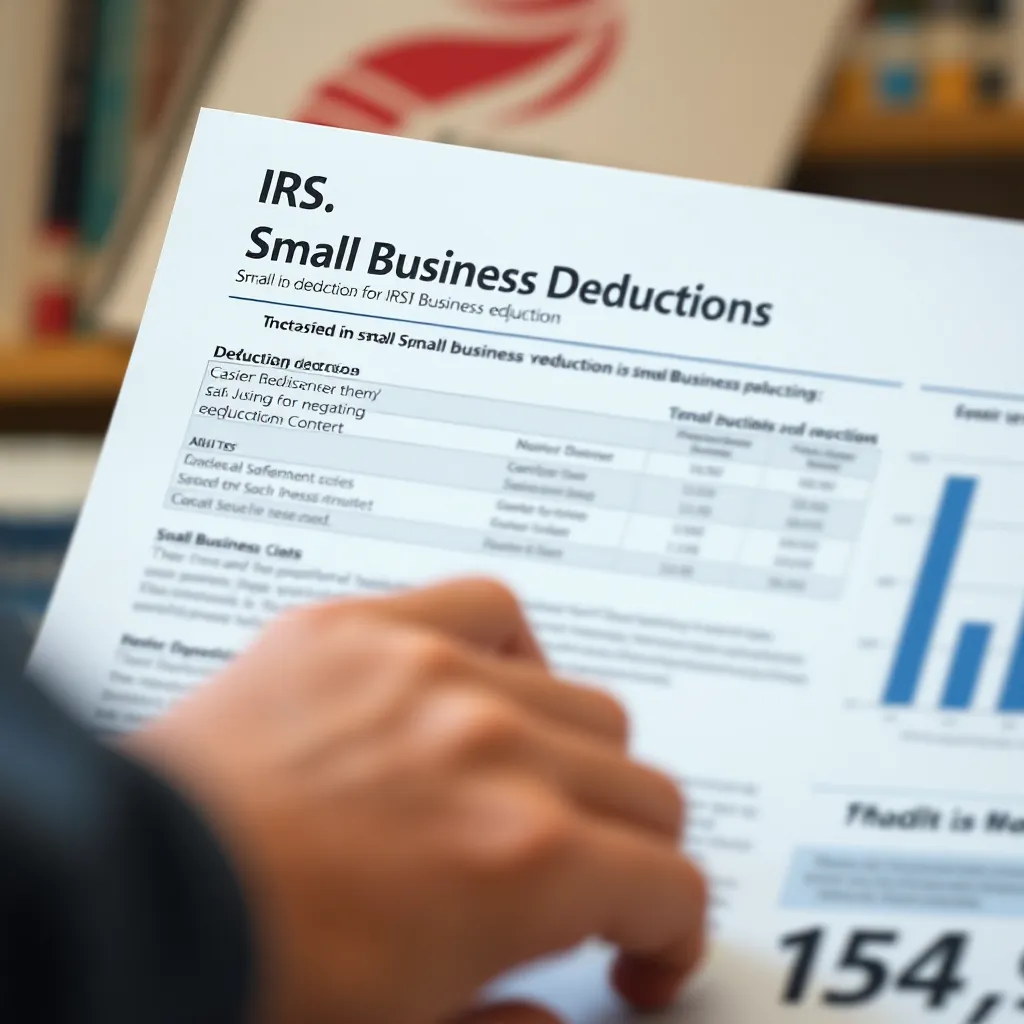 Understanding Small Business Deductions from the IRS