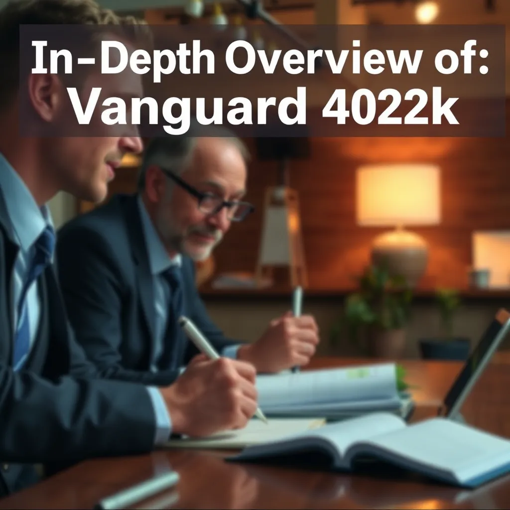 Vanguard 402k: A Strategic Insight into Retirement Plans